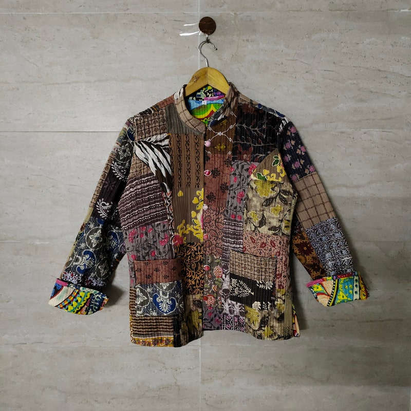 Patchwork Jacket - Etsy