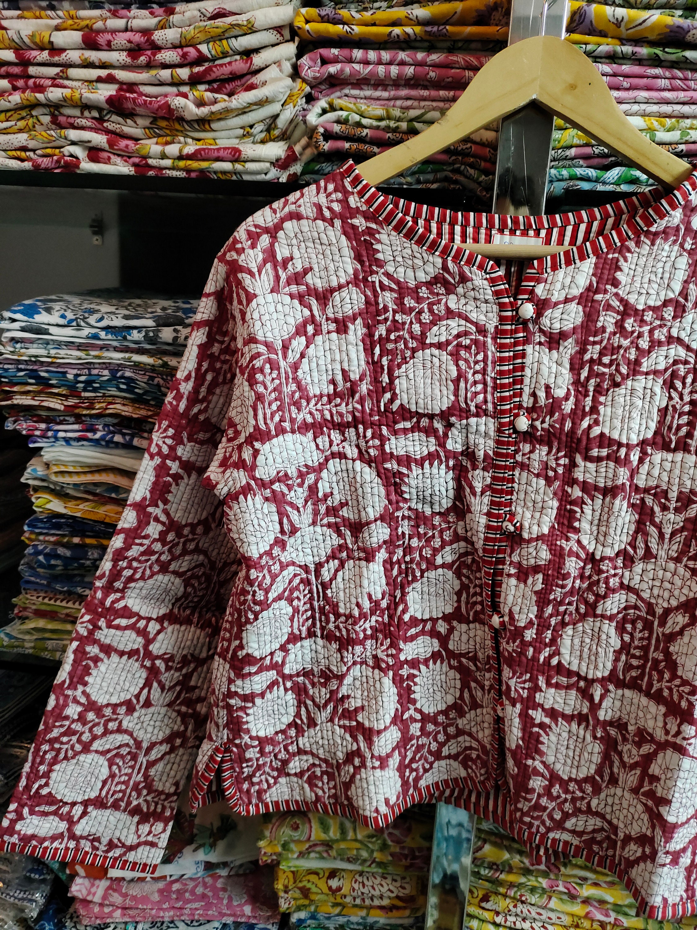 Indian Handmade Vintage Quilted Jacket Coats new Style - Etsy