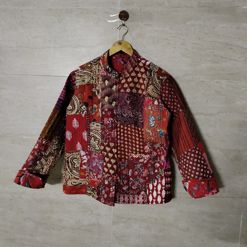 Patchwork Jacket - Etsy