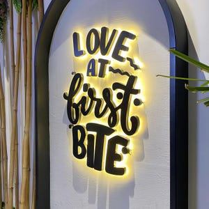 Custom Business Sign, Metal Backlit Sign, 3D Light up Sign, LED ...