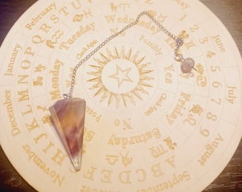 Printable Pendulum Board Png Pdf Jpg Round Spirit Board - Etsy