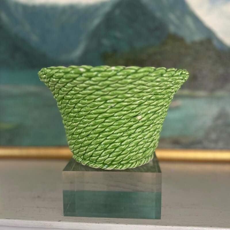 Chartreuse Planter - Etsy