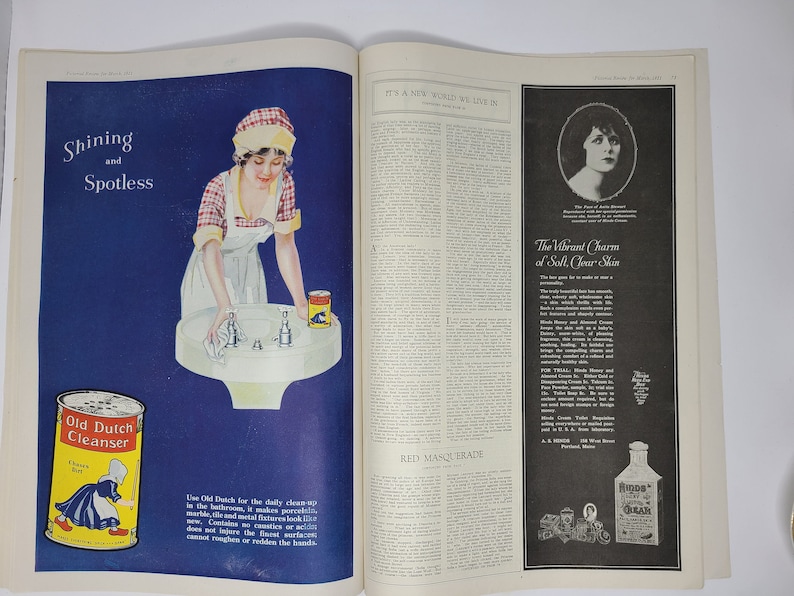 Gorgeous and Stylish Pictorial Review Magazine, 1921 March, F. Earl ...