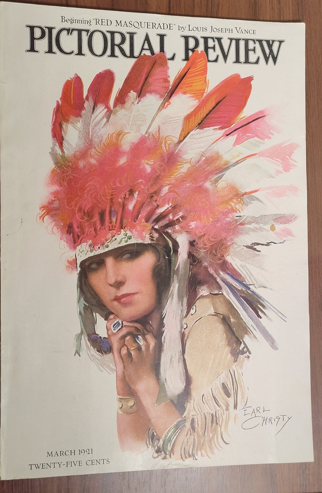 Gorgeous and Stylish Pictorial Review Magazine, 1921 March, F. Earl ...
