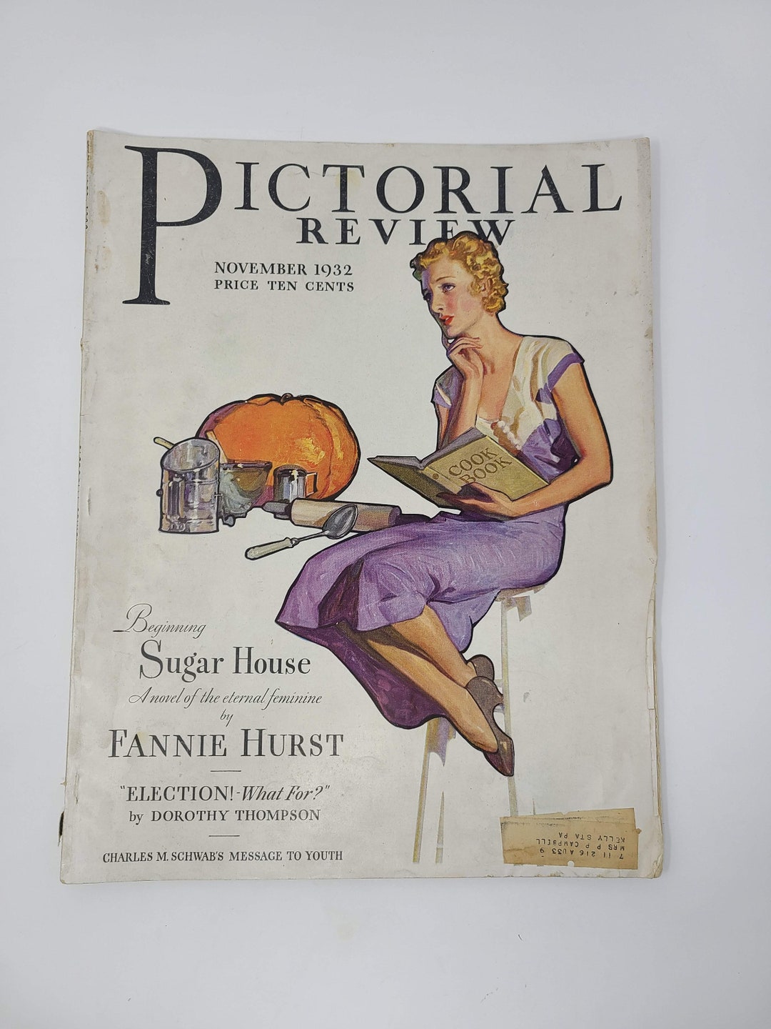 Gorgeous and Stylish Pictorial Review Magazine, 1932 November, Earl ...