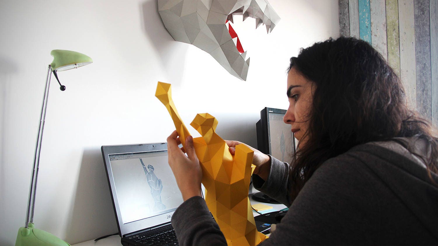 Statue Papercraft, DIY Sculpture, Low Poly PDF, Liberty Statue - Etsy