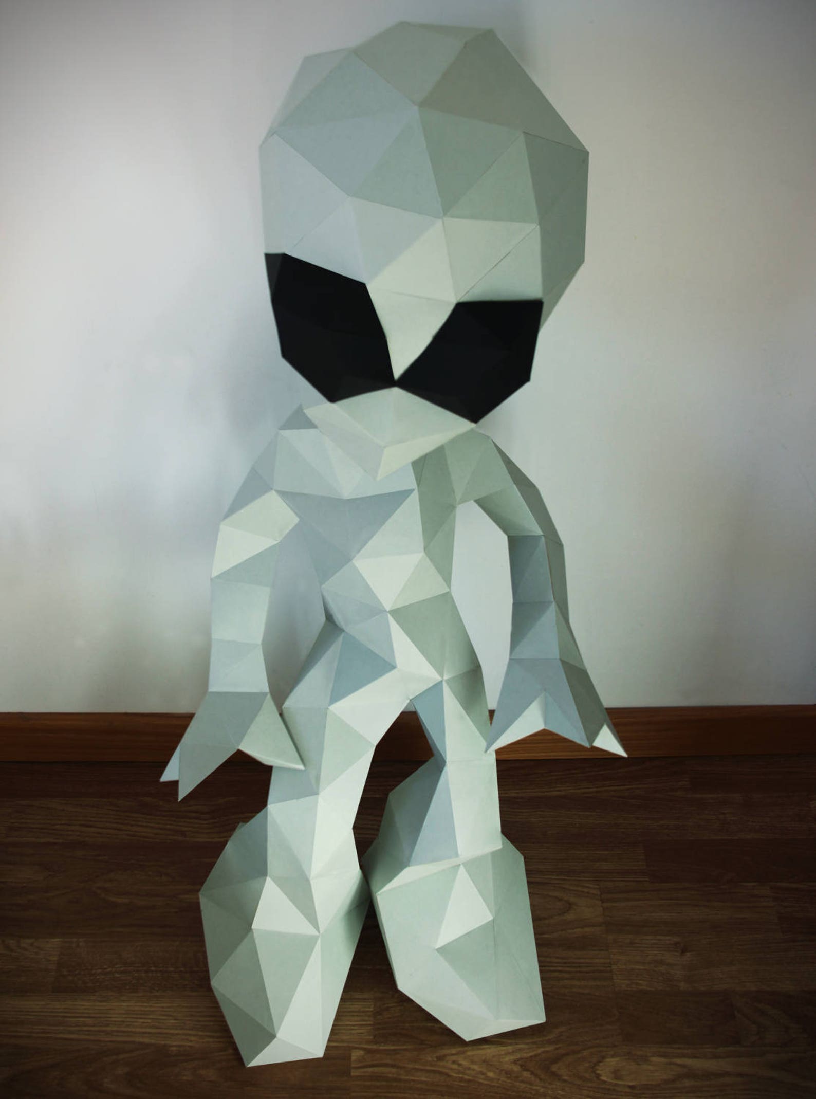 Alien Papercraft Paper UFO Alien Toy DIY Alien Geometric - Etsy Finland