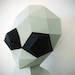Alien Papercraft, Paper UFO, Alien Toy, DIY Alien, Geometric Papercraft ...