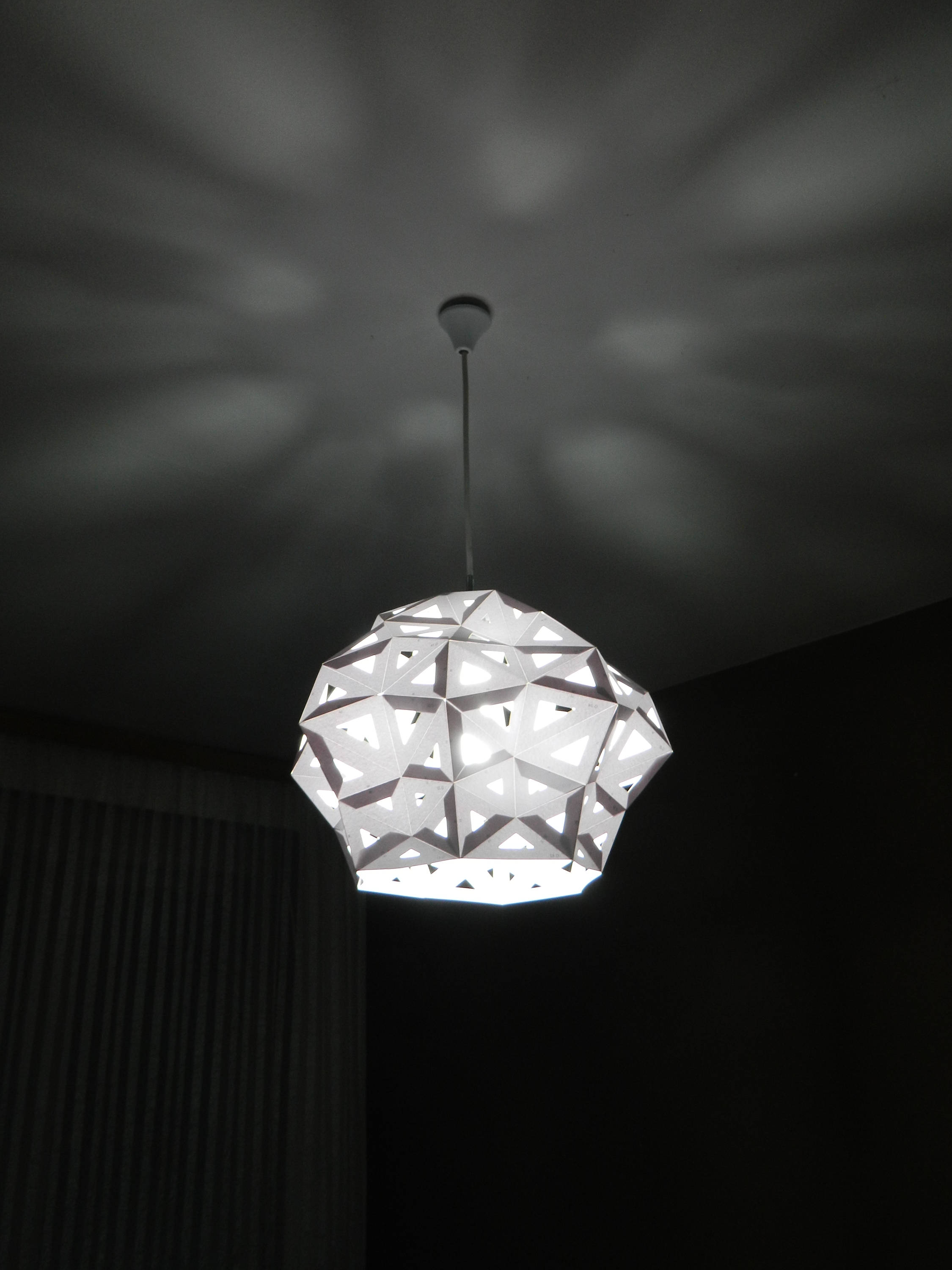 Light Shade Papercraft, Lamp Shade, Creative Decoration, DIY Deco - Etsy