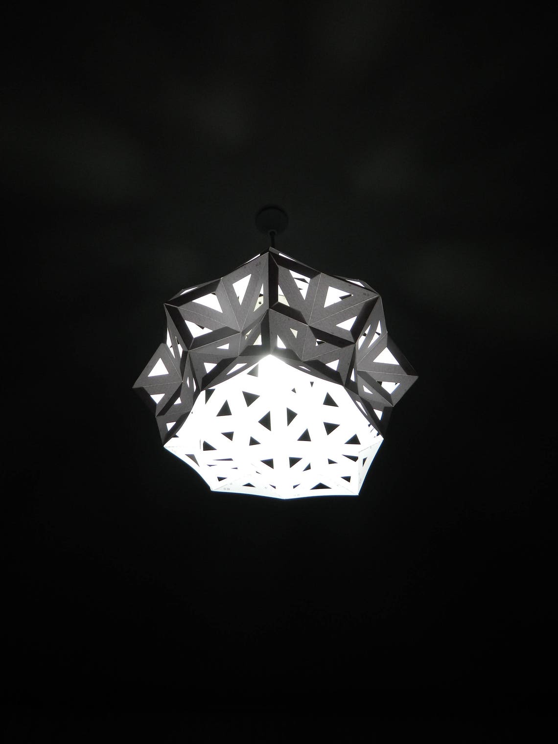 Light Shade Papercraft, Lamp Shade, Creative Decoration, DIY Deco - Etsy