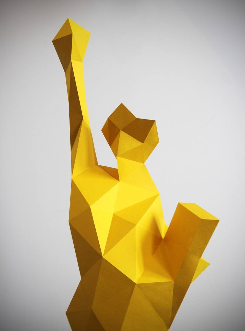 Statue Papercraft, DIY Sculpture, Low Poly PDF, Liberty Statue - Etsy