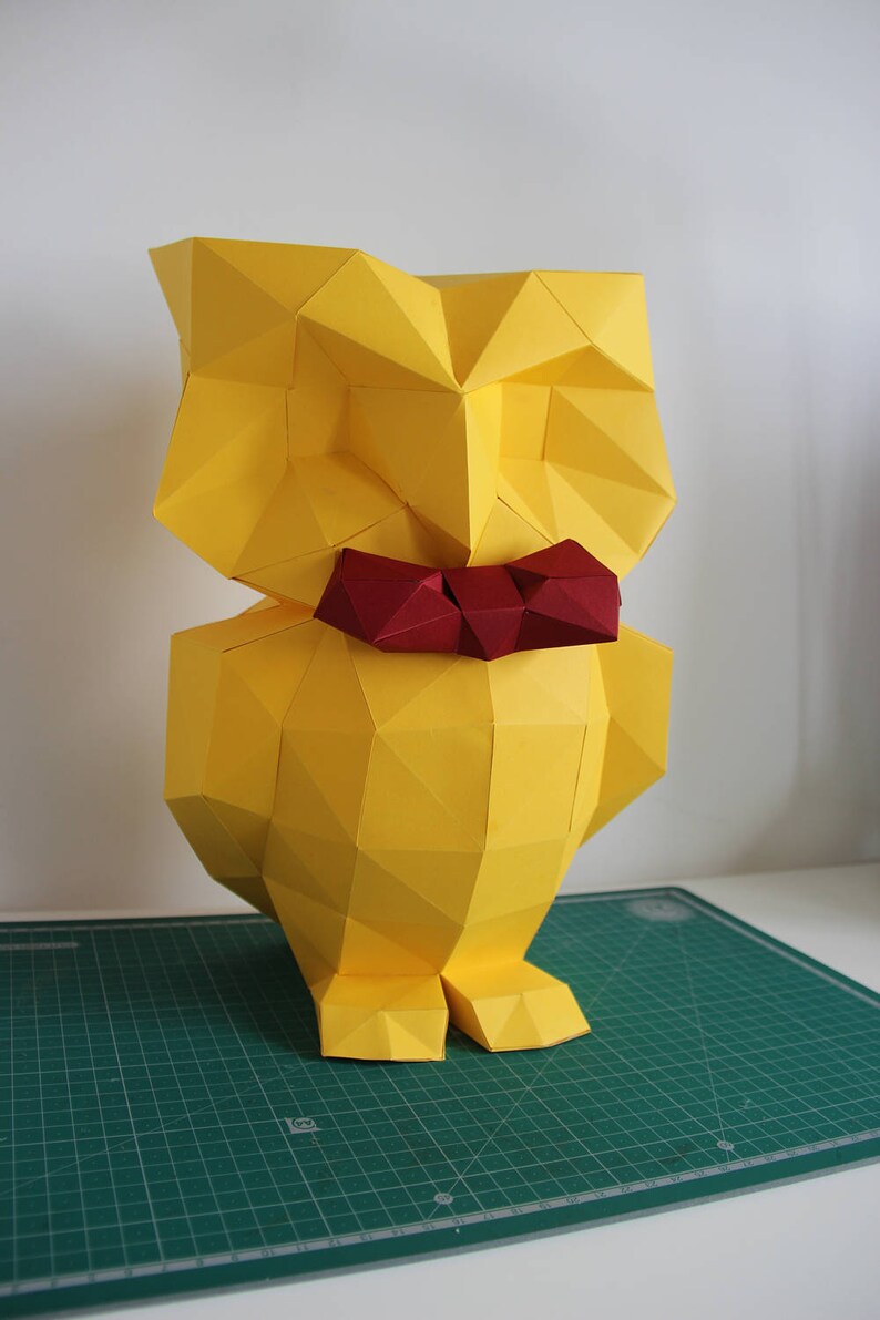 Owl Papercraft, Papercraft 3D, Papercraft Sculpture, DIY Owl - Etsy
