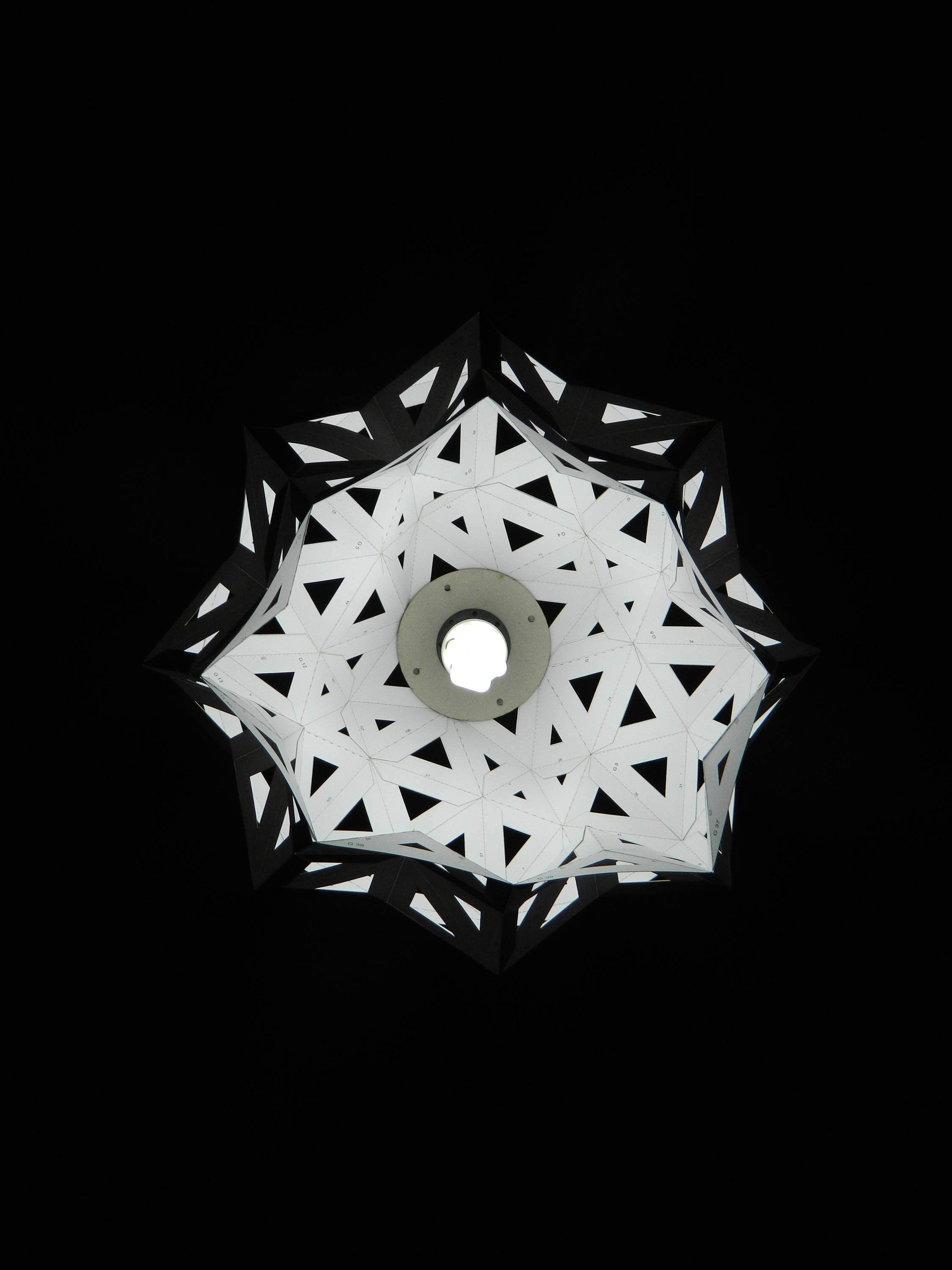 Light Shade Papercraft, Lamp Shade, Creative Decoration, DIY Deco - Etsy