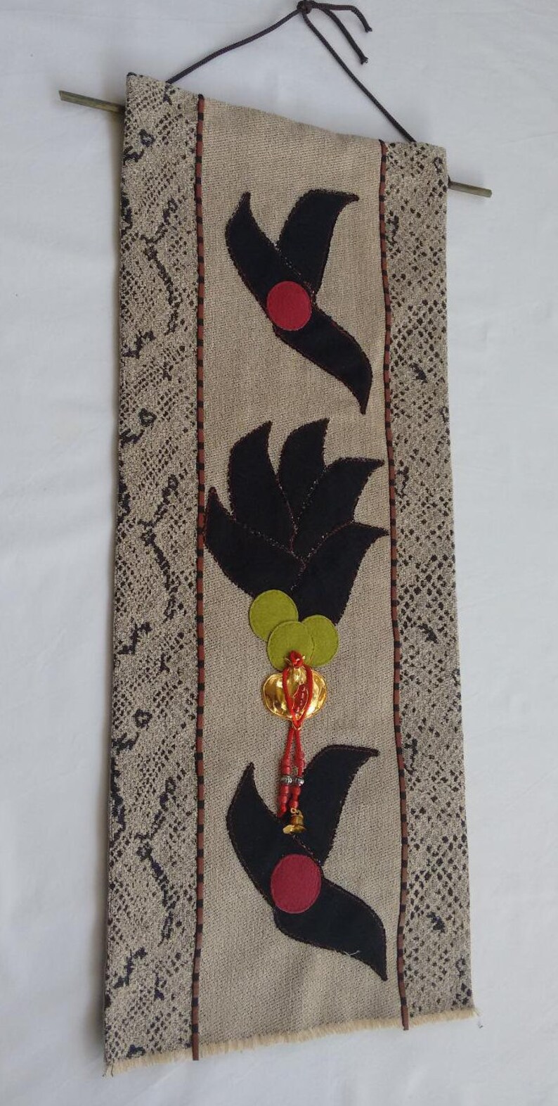 Good Luck Fabric Wall Hanging | Etsy