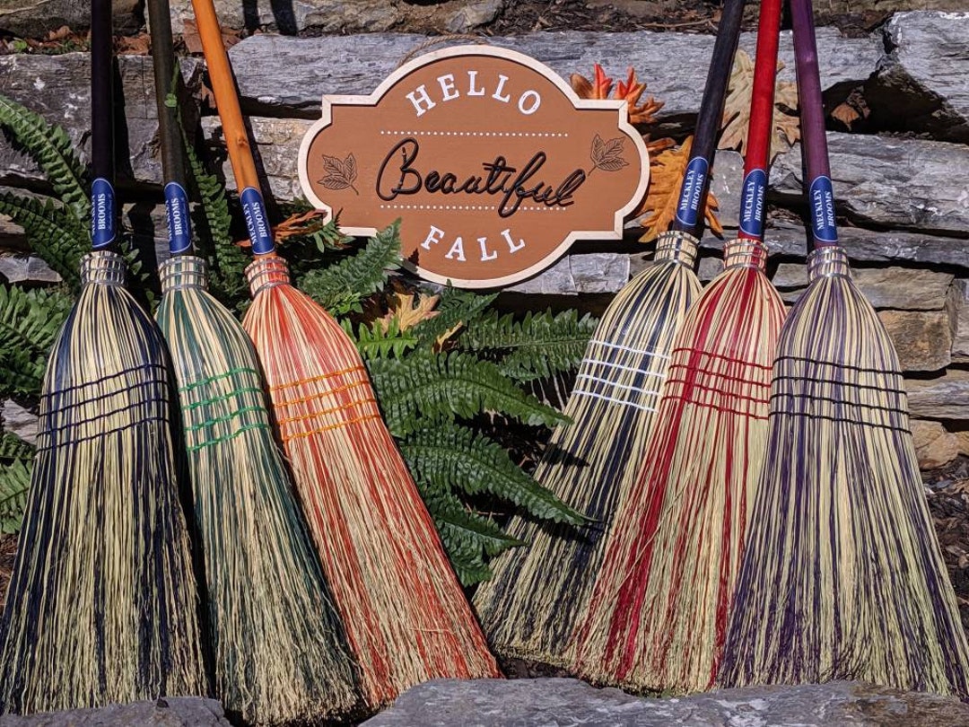 Decorative Kitchen Broom Pick Your Color Meckleys Brilliant Brooms ...