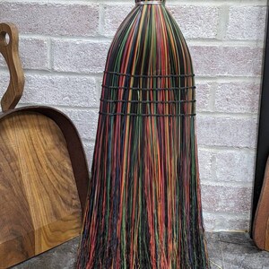 Handmade Broom, House Broom, Country Kitchen Decor, Rainbow Sweeper ...