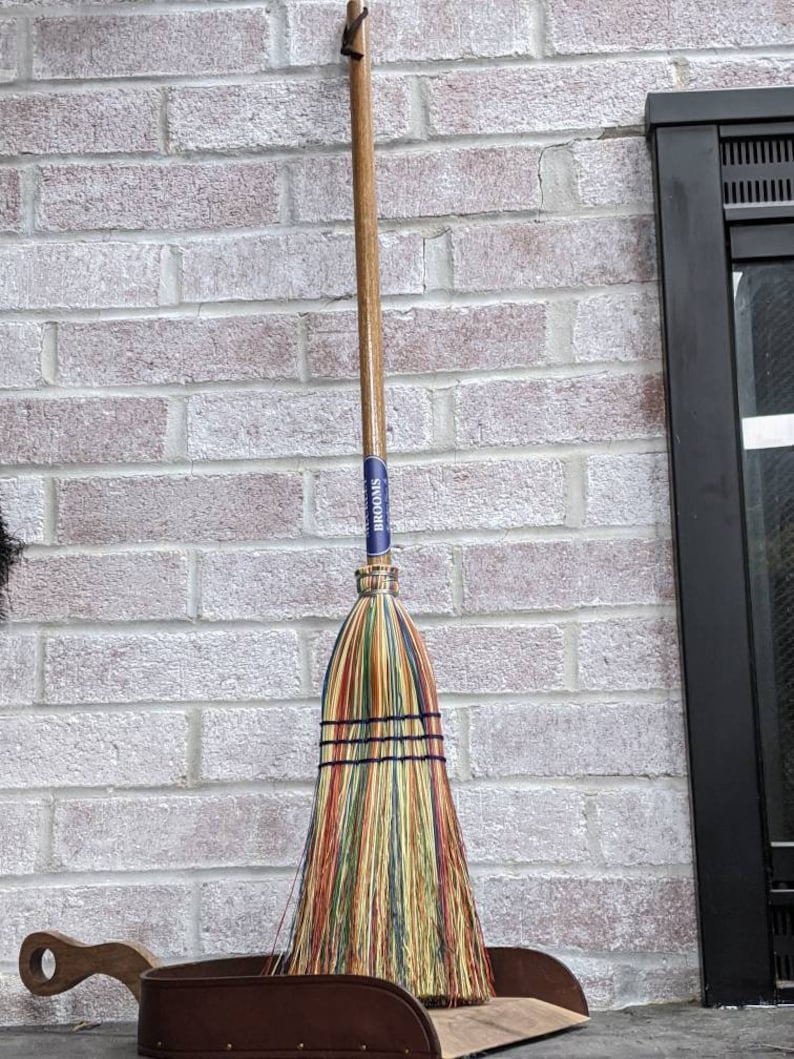 Mommy and Me Matching Corn Brooms Child Broom and Adult Broom | Etsy