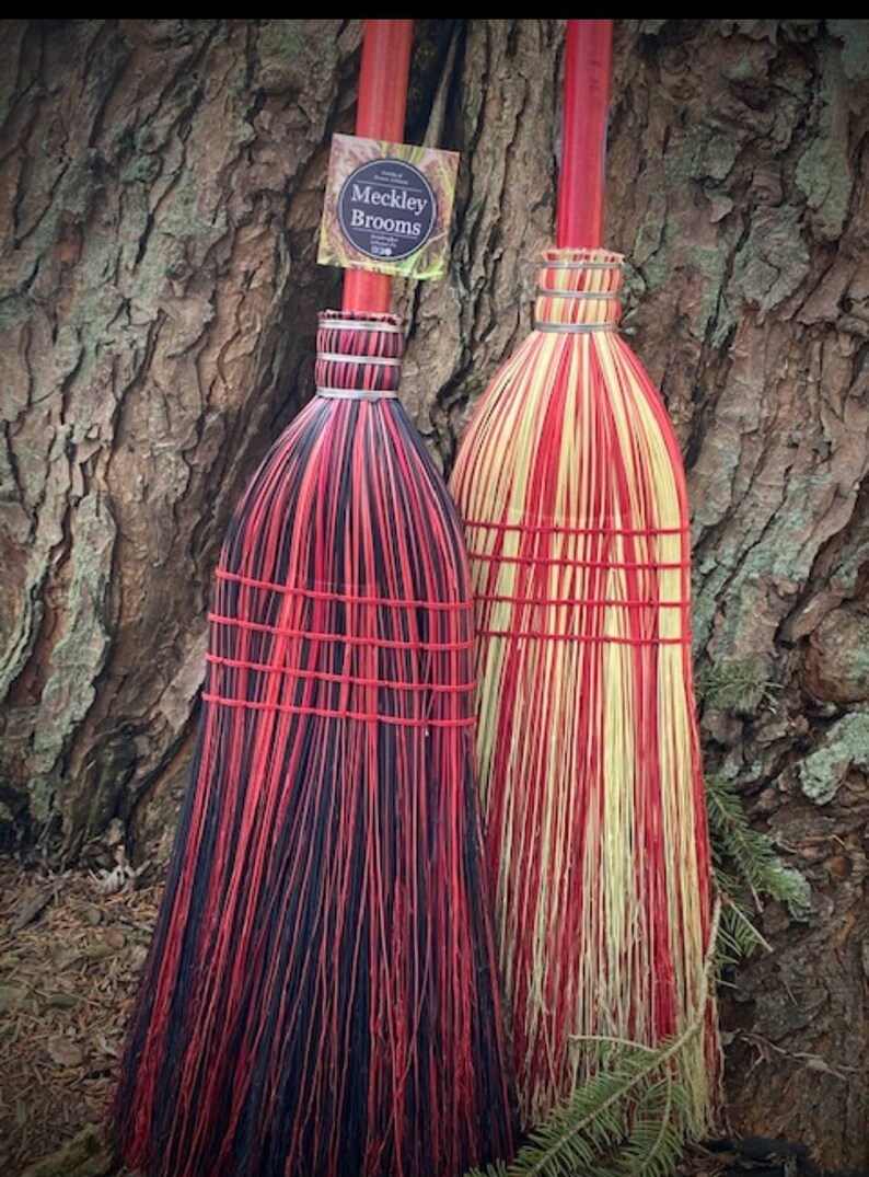 Decorative Kitchen Broom Pick Your Color Meckleys Brilliant Brooms ...