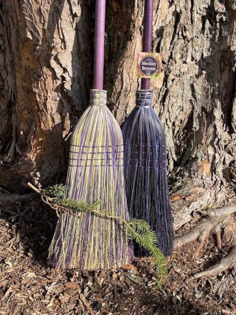 Decorative Kitchen Broom Pick Your Color Meckleys Brilliant Brooms ...