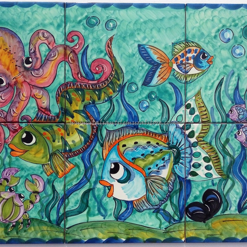 Tile Fish - Etsy