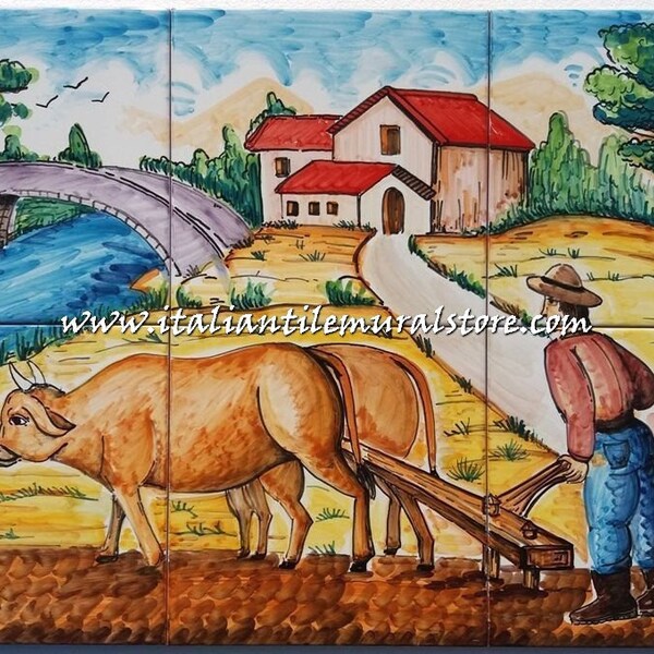 Ceramic Field Tiles - Etsy