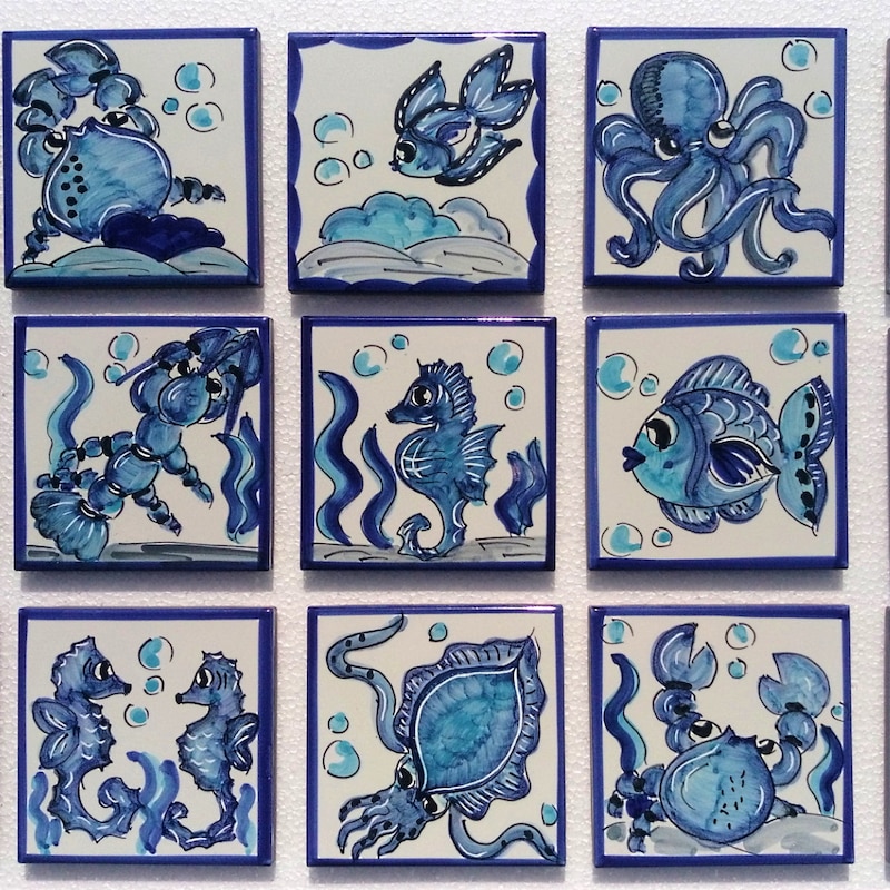 Fish Tile - Etsy