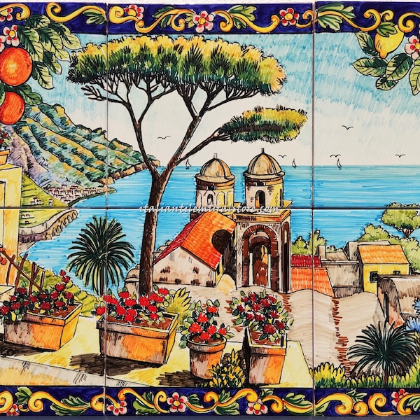 Hand Painted Tiles - Etsy Australia