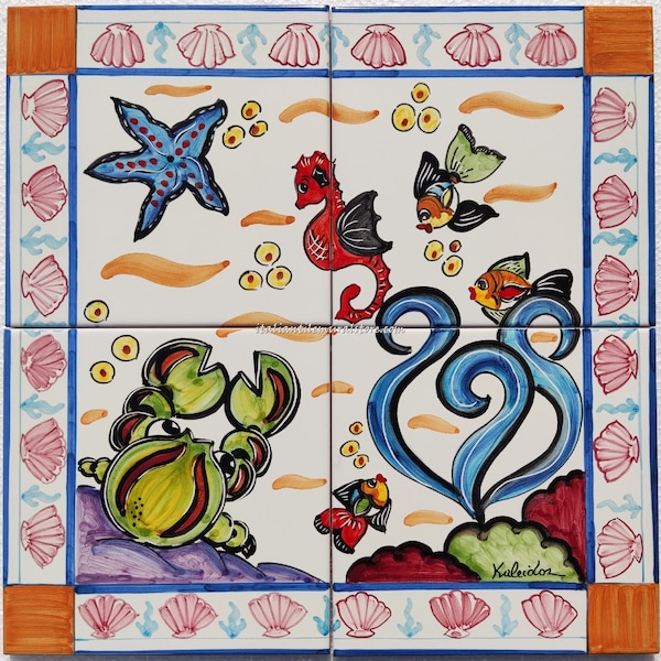 Sea Shell Tiles - Etsy