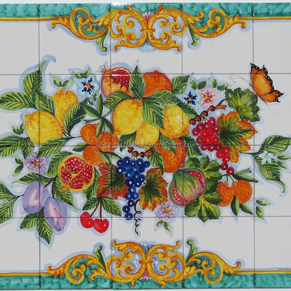Fruit Tile - Etsy