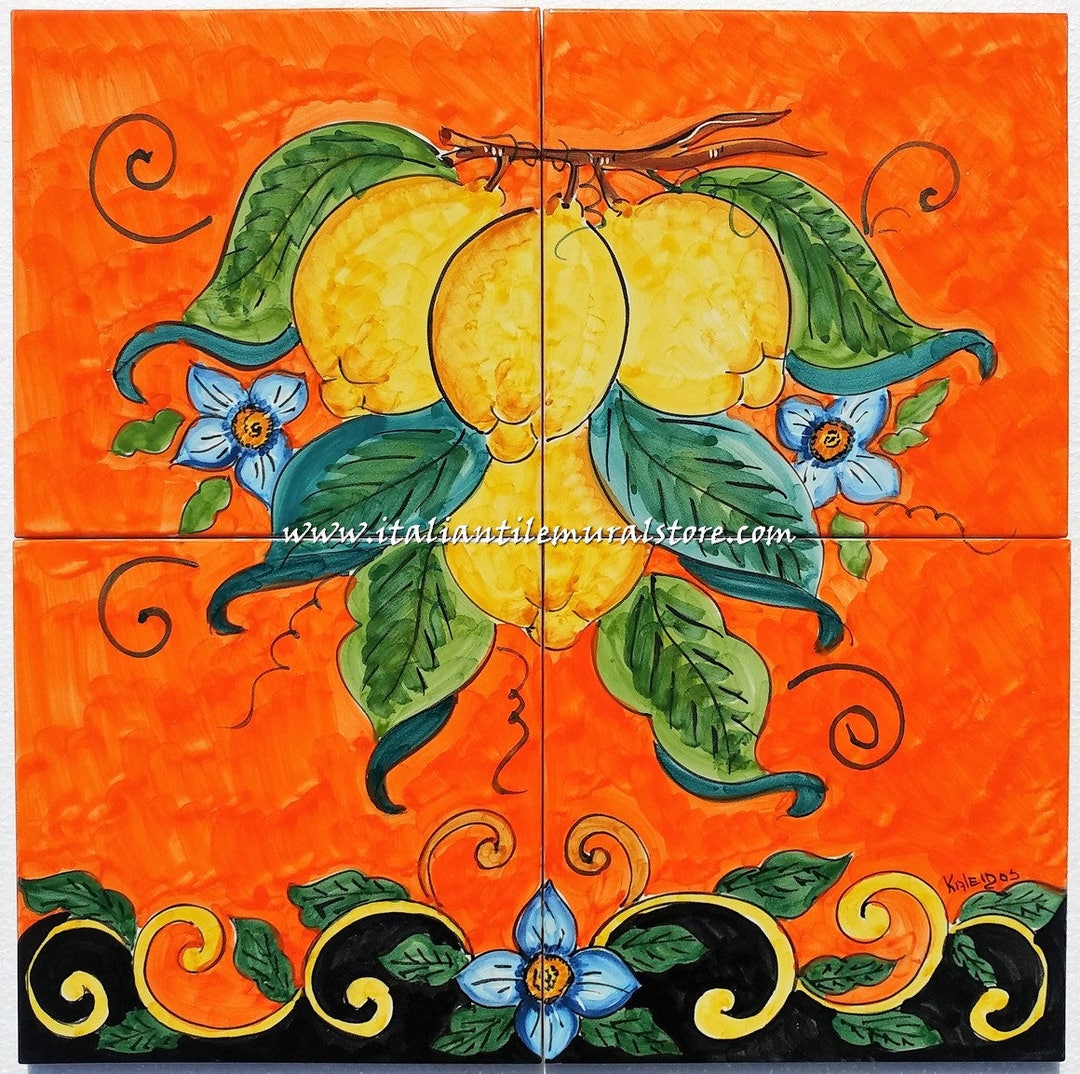 Tile Medallions Decorative Tile Accent Backsplash | Accent Ceramic Tile ...