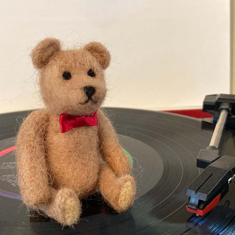 Felt Teddy Bear - Etsy