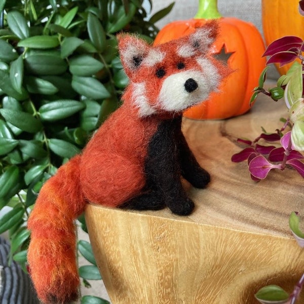 Felted Red Panda - Etsy