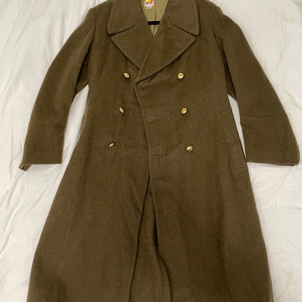Ww2 Military Overcoat - Etsy