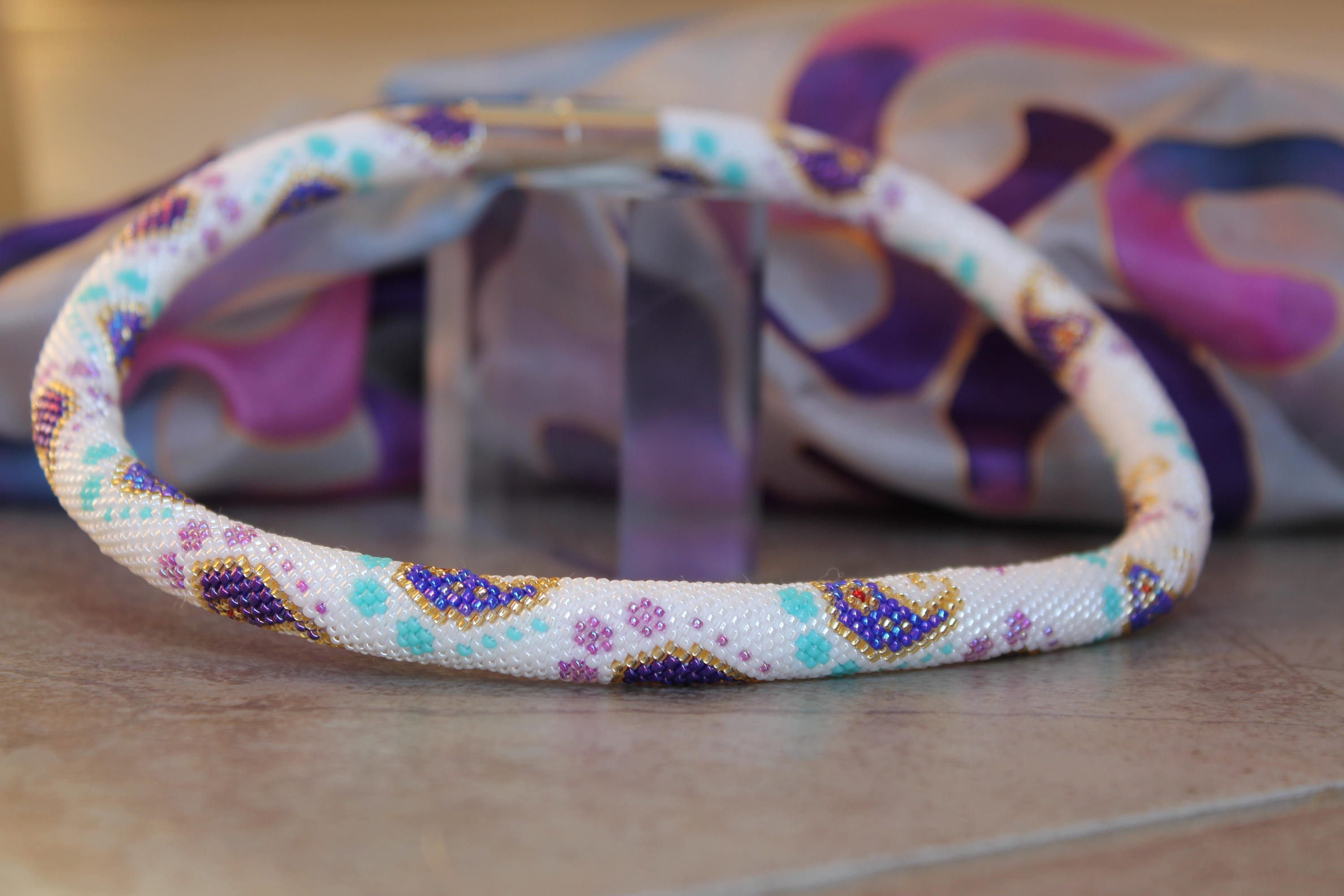 PDF Bead Crochet Pattern, Seed Beads Crochet Pattern, Bead Crochet Rope ...