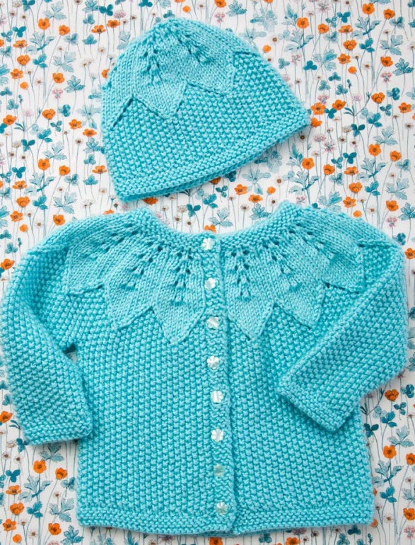 Knitting Pattern for Baby Set Knitting Pattern PDF Easy Knit Pattern ...
