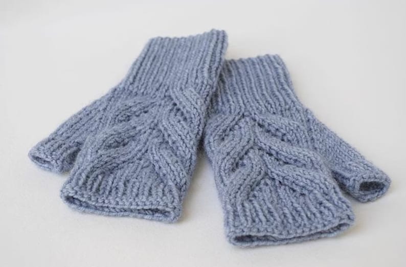 Knitting Pattern PDF Easy Knit Pattern Winter Set Hand - Etsy