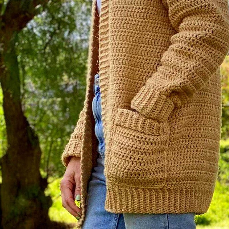 My First Easter Cardigan - Etsy