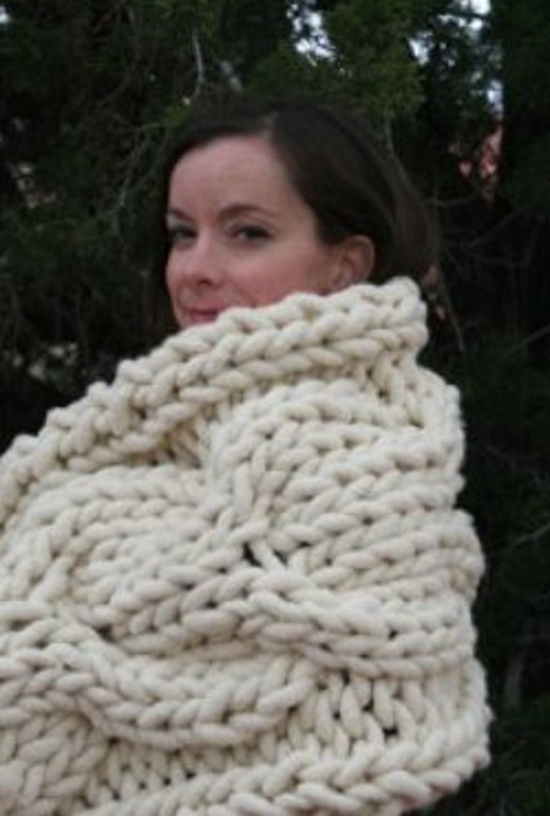 Winter Scarf Knitting Patern, Knitting for Winter, Easy PDF Pattern ...