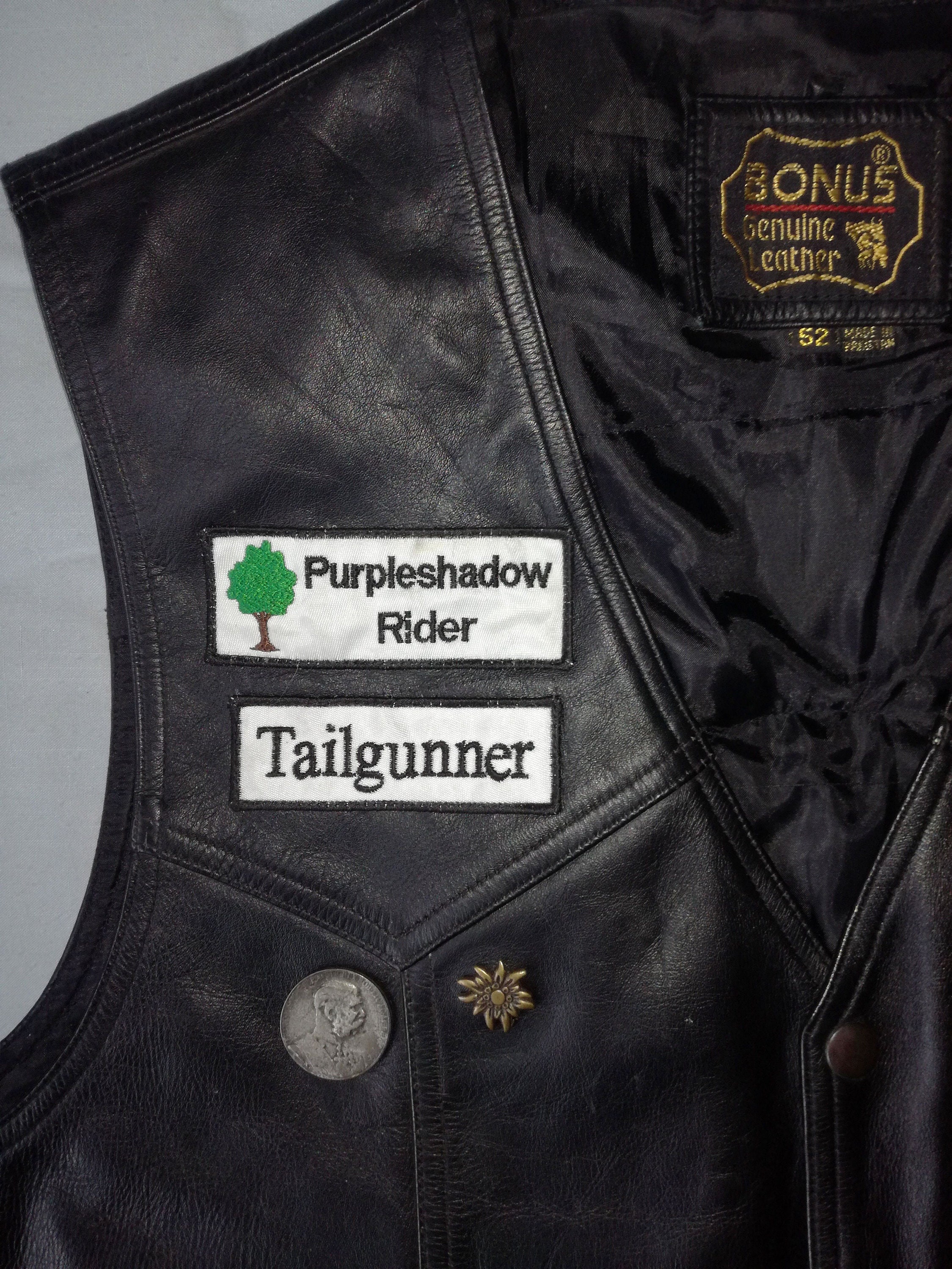 Southern Cruisers Riding Club VIETNAM VETERAN Motorcycle Biker Black ...