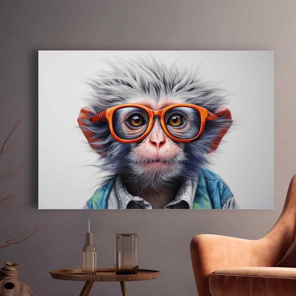 Monkey Picture Frame - Etsy