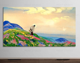 Nicolas Roerich Gesar Khan 1941 Print Poster - Etsy