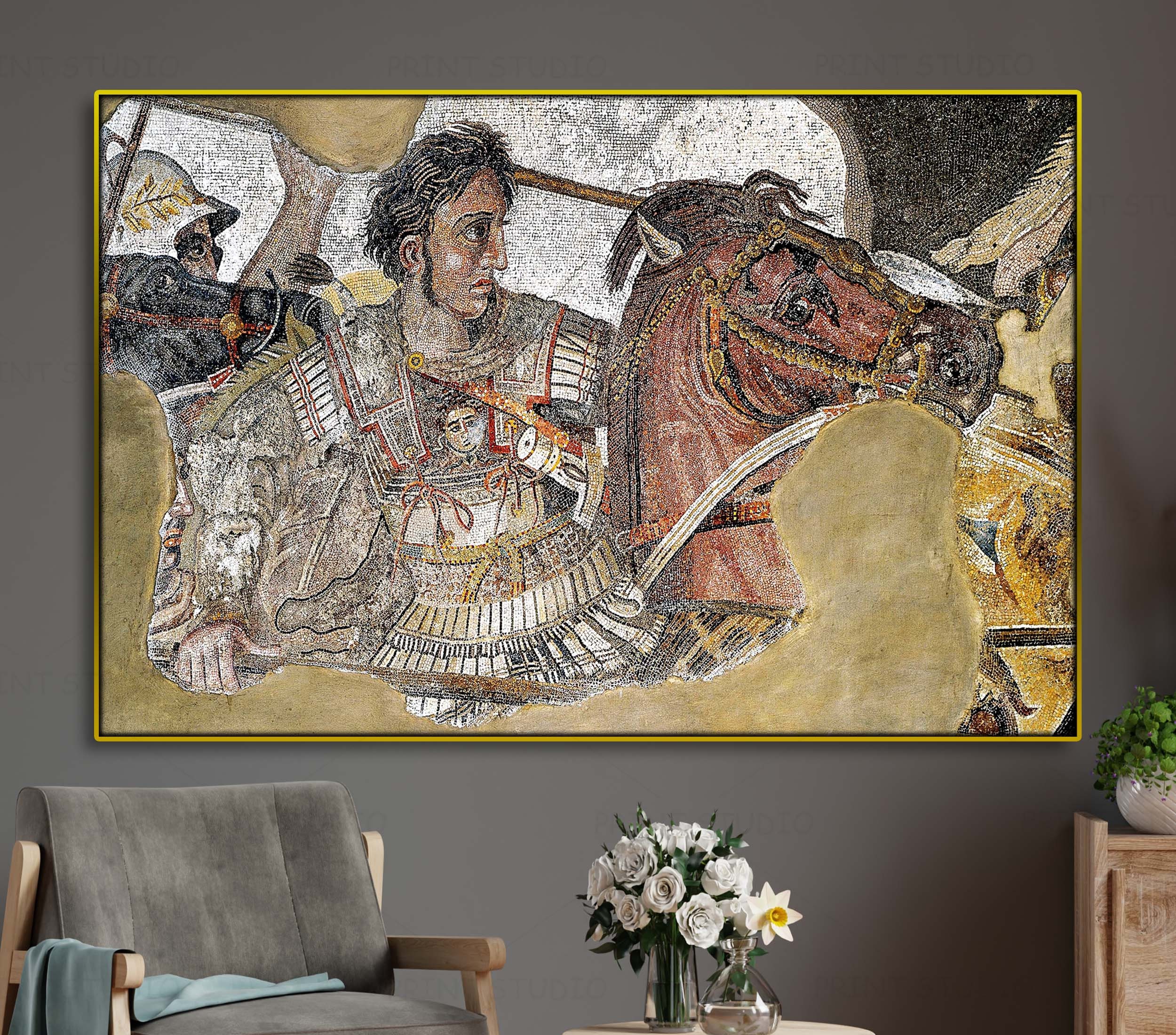 Battle Of Issus Mosaic