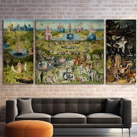 Hieronymus Bosch Hand-painted Reproduction Oil Painting of the the ...