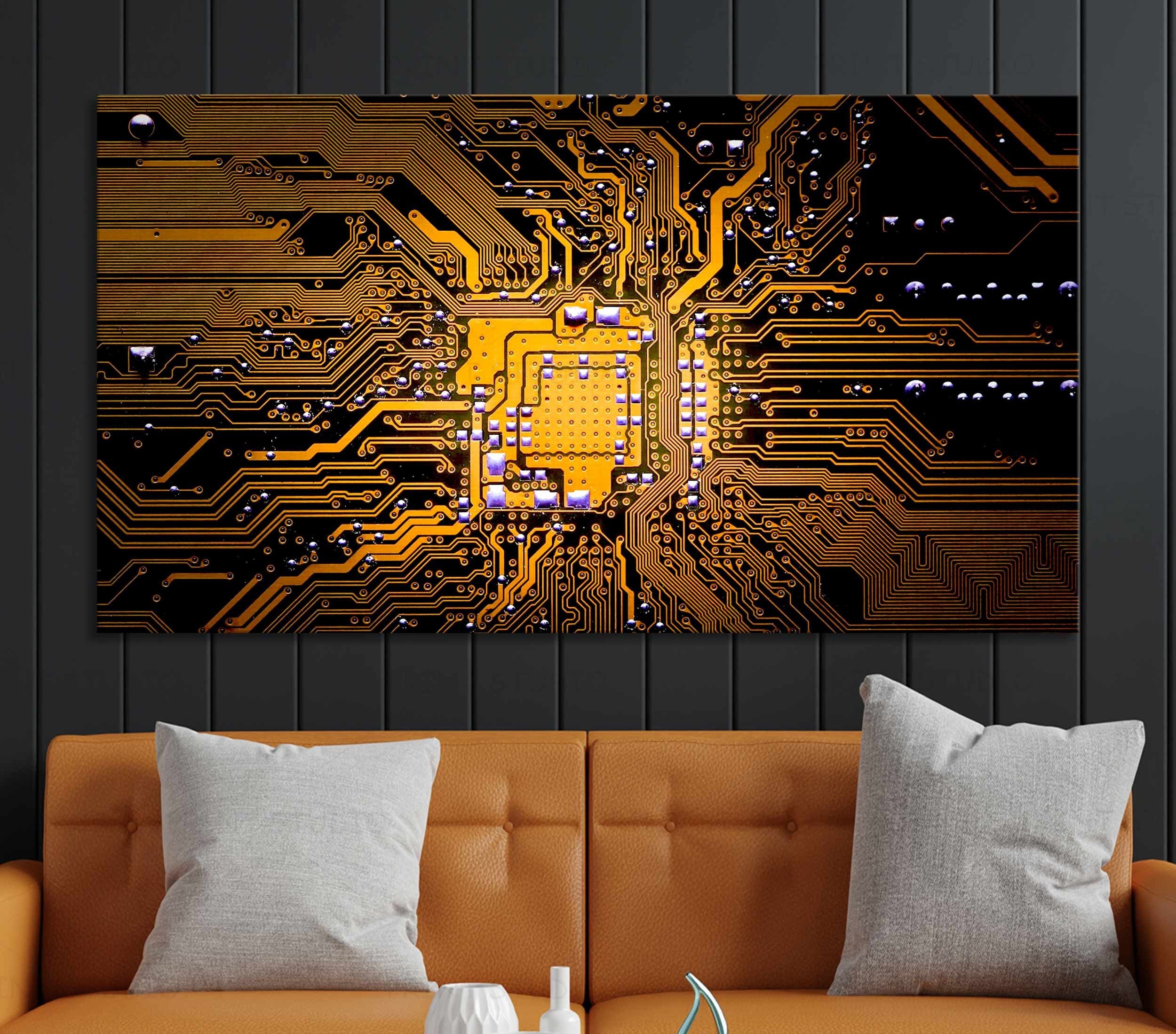 Circuit Board Wall Art