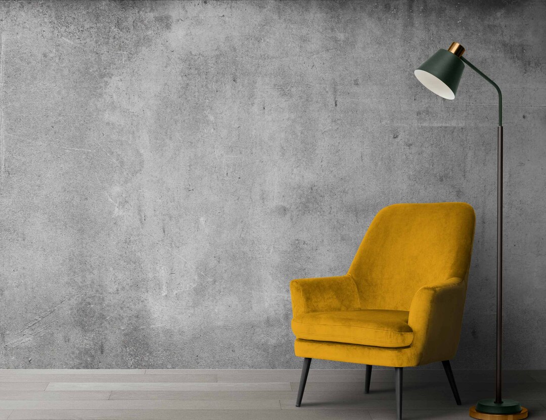 Wallpaper Concrete Cement Wall Peel and Stick Realistic Wall Mural ...