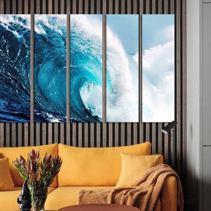 Ocean Waves Wall Art - Etsy