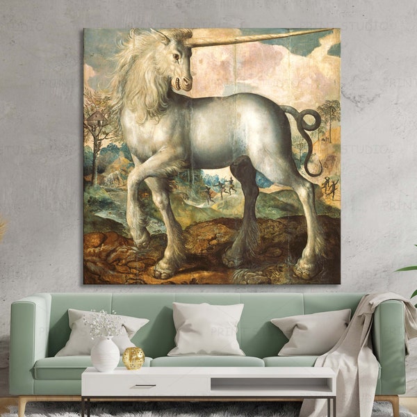 Antique Unicorn - Etsy