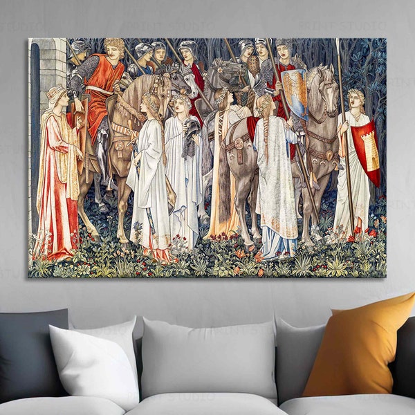 Medieval Art Painting - Etsy
