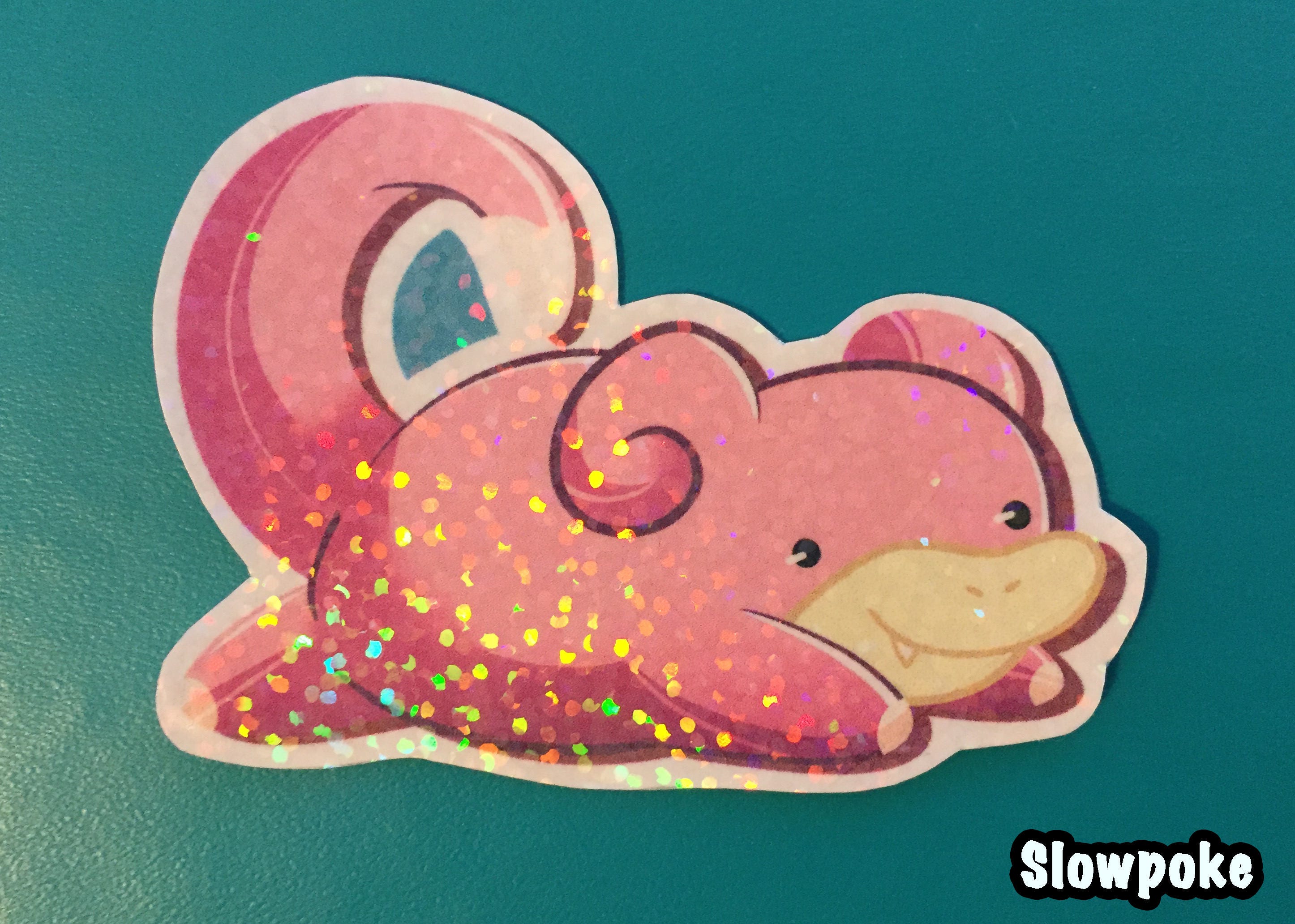079-080 Slowpoke/slowbro: Sticker/magnet - Etsy UK