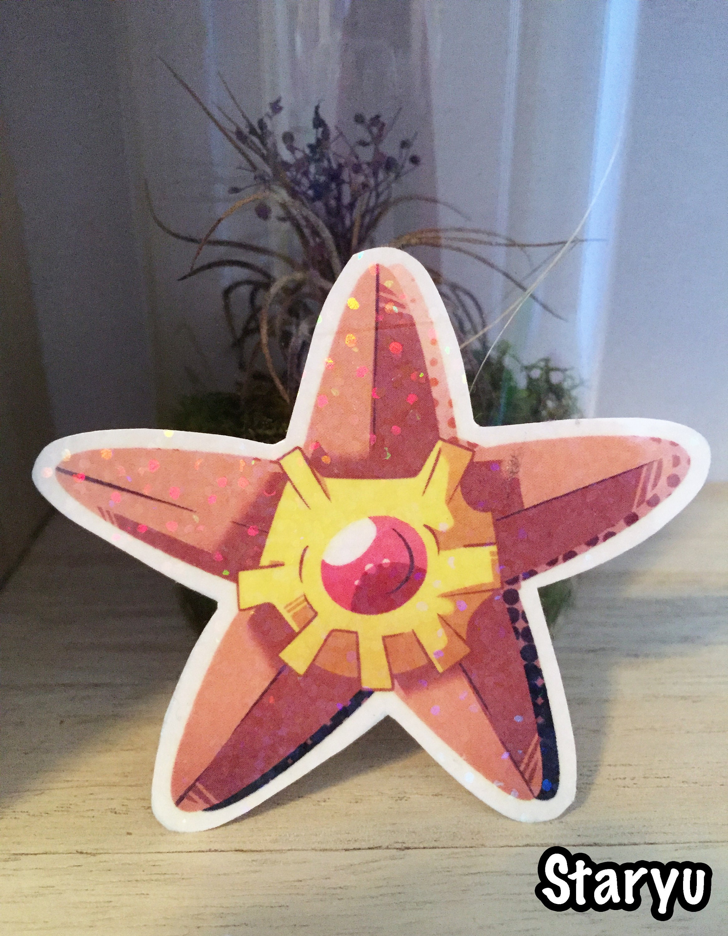 120-121 Staryu and Starmie: Sticker/magnet - Etsy